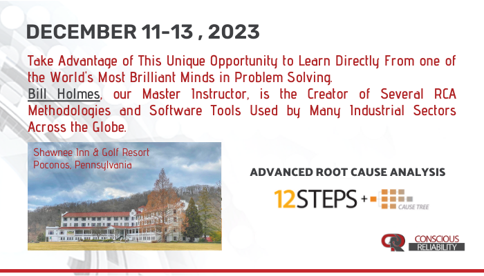 12-step RCA Master Class - Advanced Root Cause Analysis - Conscious ...